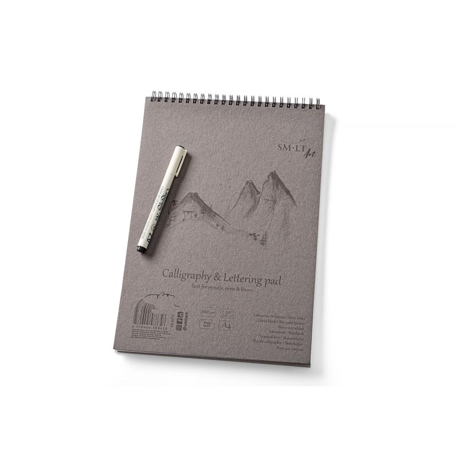 SM・LT オーセンティック スケッチブック カリグラフィー＆レタリング スパイラル製本 A4サイズ : ホーコーステーショナリー - 通販 - Yahoo!ショッピング