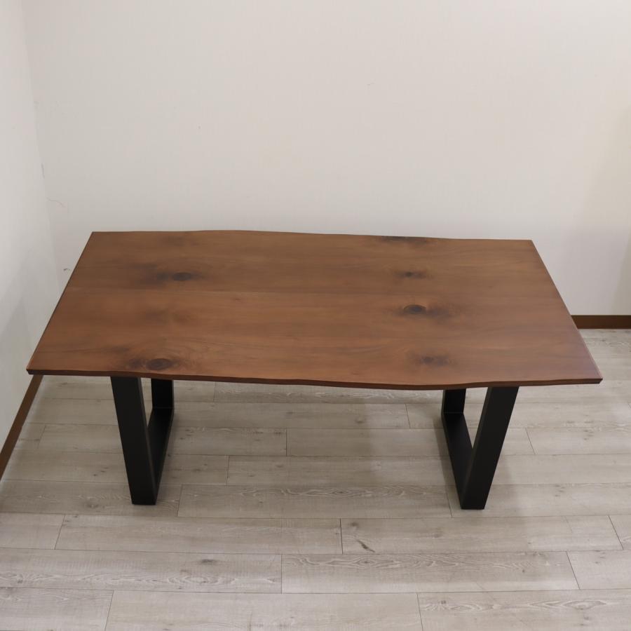 河口家具製作所 160cm ダイニングテーブル5点 ウォールナット 河口家具製作所 160cm ダイニングテーブル5点 ウォールナット