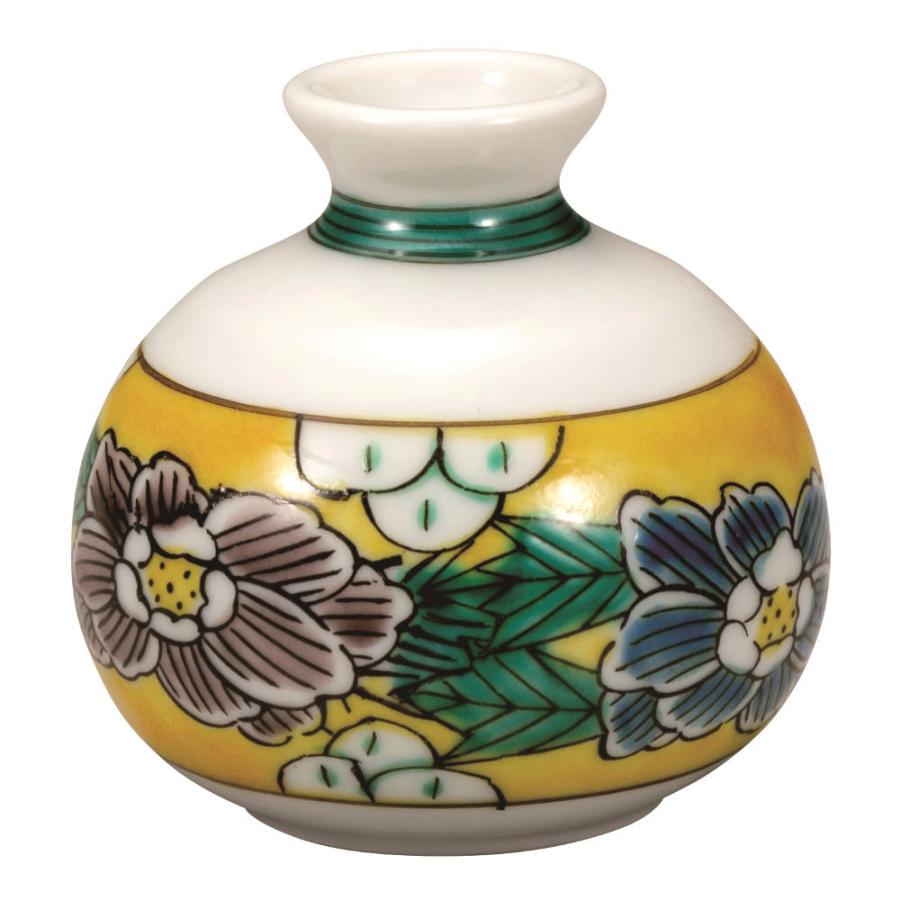 九谷焼 1.8号小つぼ花生 吉田屋牡丹K8-1183★ : 北山堂 - 通販 - Yahoo!ショッピング