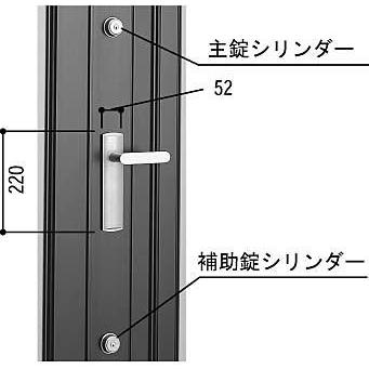 YKK AP YKKAP交換用部品 交換用シリンダー(HH-J-0187) : ノース&ウエスト - 通販 - Yahoo!ショッピング