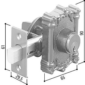 YKK AP サムラッチハンドル錠セット(HH-J-0233) 玄関ドア用 玄関ドアハンドル ハンドルセット 主錠 サムラッチ 引手 取手 錠 : ノース&ウエスト - 通販 - Yahoo ...