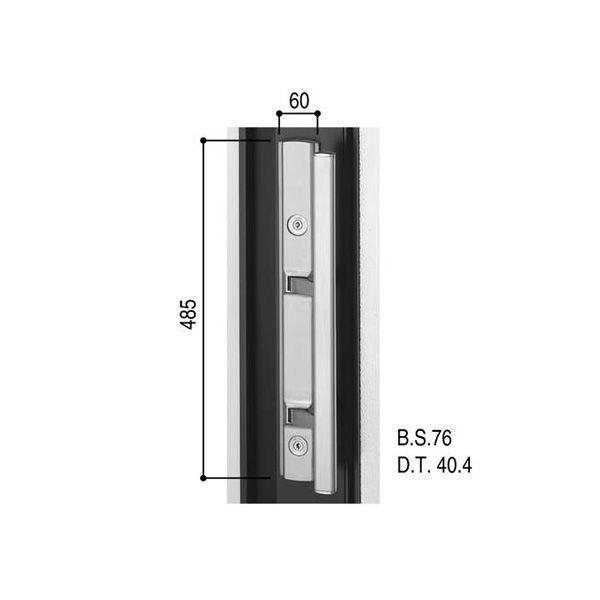 YKK AP YKKAP交換用部品 プッシュプル錠セット(HH-J-0270U9) : ノース&ウエスト - 通販 - Yahoo!ショッピング