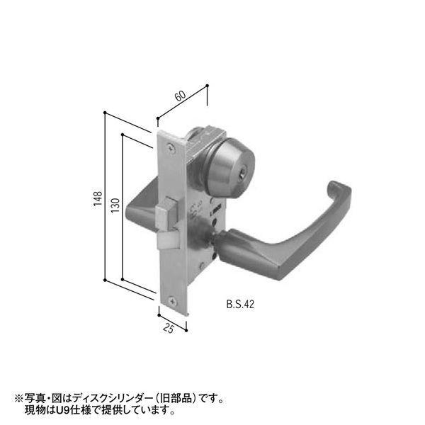 YKK AP YKKAP交換用部品 レバーハンドル錠セット(HH-J-0494U9) : ノース&ウエスト - 通販 - Yahoo!ショッピング