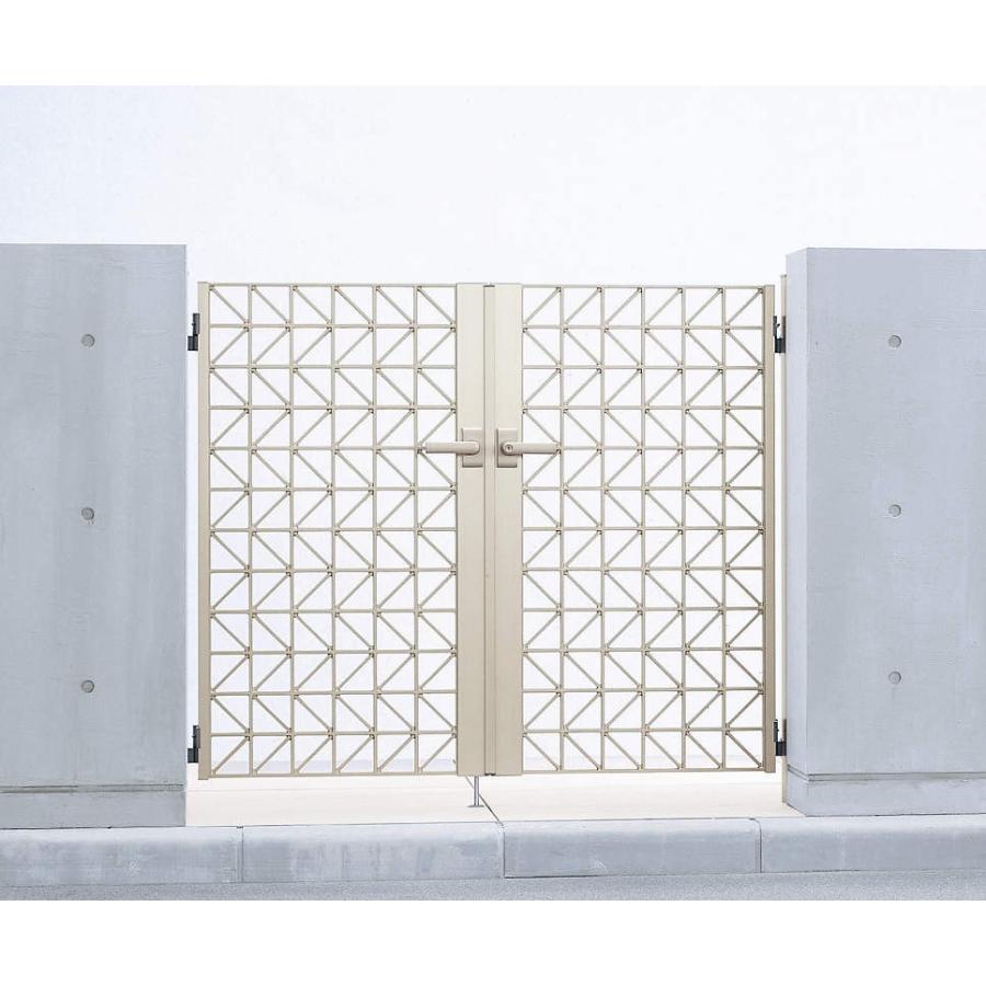 YKK AP YKKAPガーデンエクステリア 門扉 シャローネ SC01型 両開き[門柱セット]：[幅1600mm×高1196mm] : ノース&ウエスト - 通販 - Yahoo!ショッピング