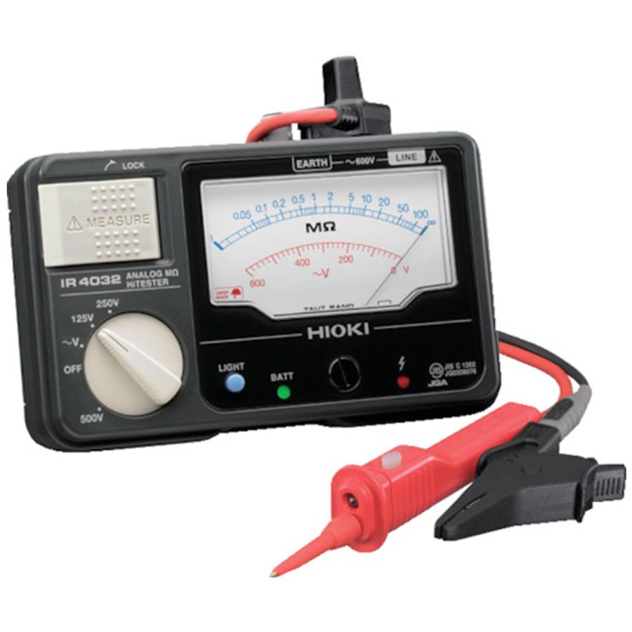 日置電機 HIOKI IR4033-11 メグオームハイテスタ 3レンジ アナログ絶縁抵抗計 : ir4033-11 : メカノマート ...