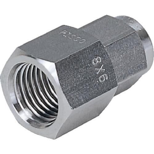 ピスコ NSCF0425-02 SUS316締付継手 メスストレートチューブ0425ねじR1/4 PISCO : メカノマート - 通販 - Yahoo!ショッピング