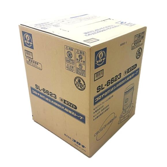 コロナ SL-6623 対流型 石油ストーブ 白 ホワイト 17〜23畳 SL6623W 防災製品推奨品 【SL-6622の後継品】 タンク一体型 暖房 ヒーター CORONA : sl ...