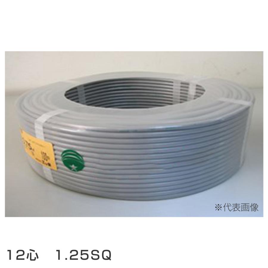 三ツ星 VCTF12-1.25-100M ビニルキャブタイヤケーブル VCTF12心(芯) サイズ1.25SQ(mm2) 100M 耐電圧 300V以下 :VCTF12-125-100M:ホク ...