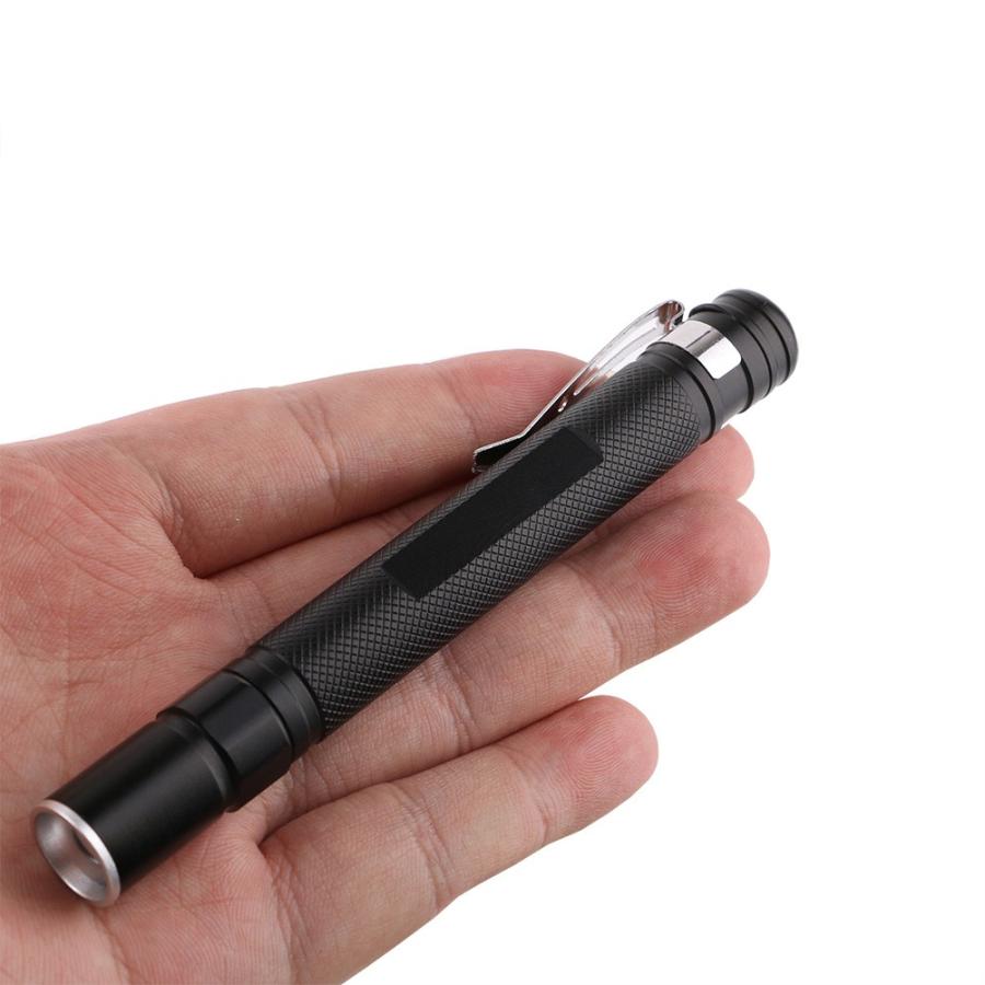 Cree XP-E2 Cool White 5000K 昼白色 LED 搭載 / 明るさ：70ルーメン 】LED ペンライト 光学レンズ ...