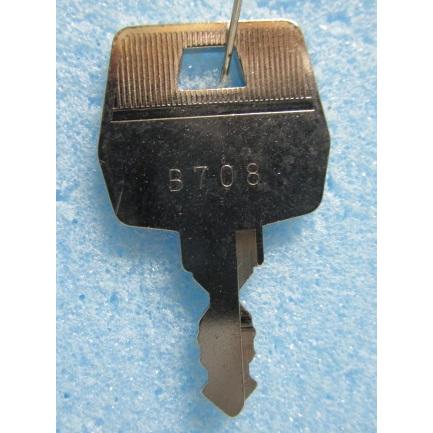 鍵番号：B708番 純正設定キー 対応機種：乙女魂〜光と無月〜 コナミ パチスロ実機用【鍵,かぎ,カギ】01 現物画像 : 4470 ...