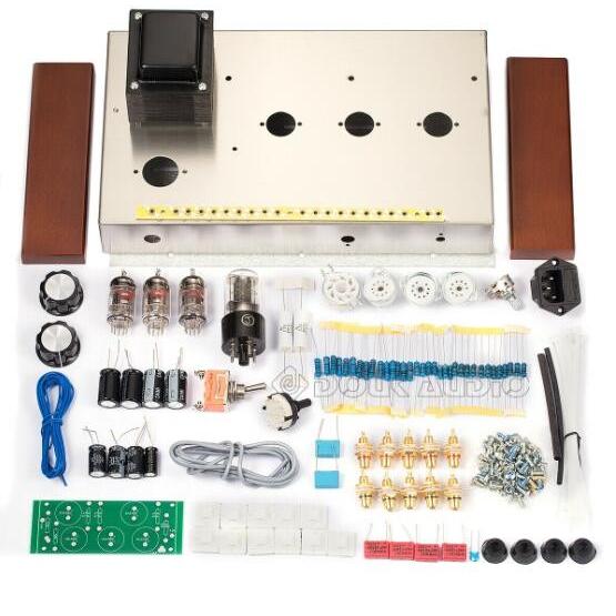 Douk Audio 12AX7真空管プリアンプ HiFi ステレオホームオーディオ Ref Marantz M7 Diyキット ...