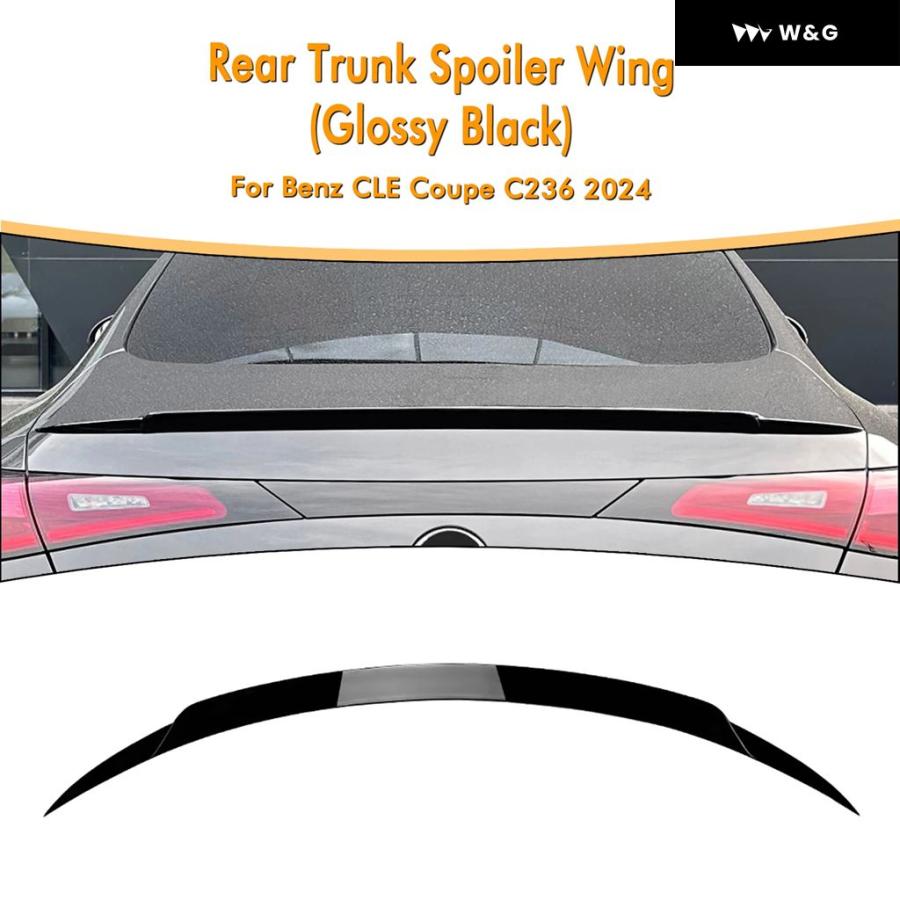 リアウイング テール トランク スポイラー リップ メルセデス ベンツ CLE クラス クーペC236 2024-2026 : RareSpec Garage - 通販 - Yahoo!ショッピング