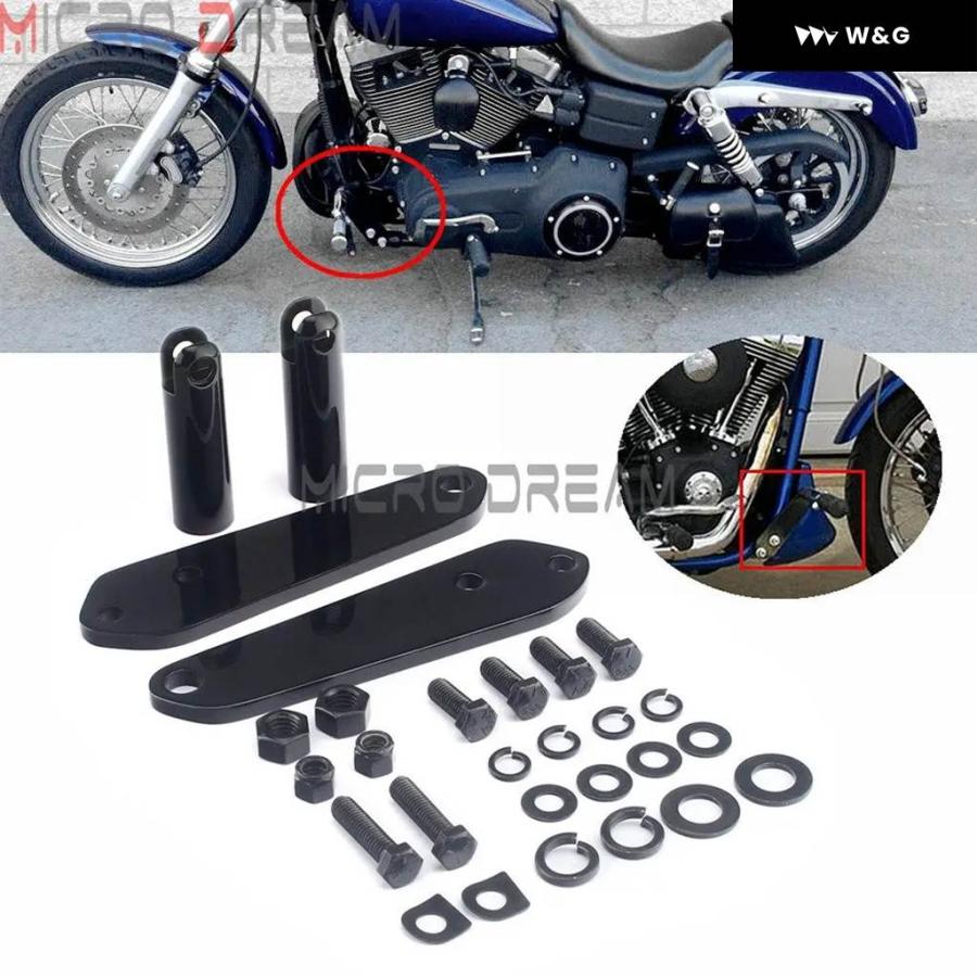 【並行輸入品】ハーレー ダイナ FXD FXDL FXDB FXDC 1991-2017 ブラック フットペグ マウントキット スーパーグライド コンバーチブル デイトナ : RareSpec ...