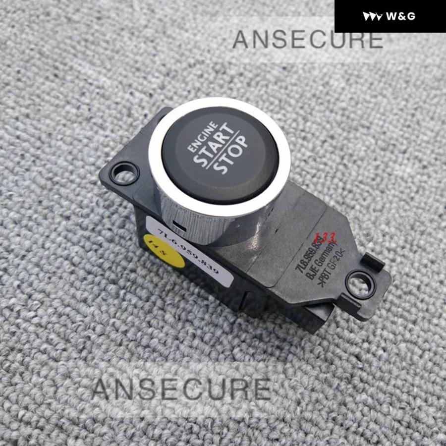 OEM エンジン スタート ストップ スイッチ ボタン KESSY イグニッション VW TOUAREG 7L6 2007-2010 ...