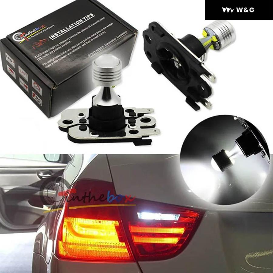 高出力 PH16W PW16W 6000K キセノン ホワイト LED バルブ 2011-2013 BMW E92/E93 2010年以降 ...