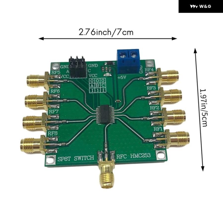 HMC253 DC-2.5 GHZ 多機能 RF 単極 8 投スイッチ スイッチ チャネル選択アンテナ モジュール : RareSpec Garage - 通販 - Yahoo!ショッピング