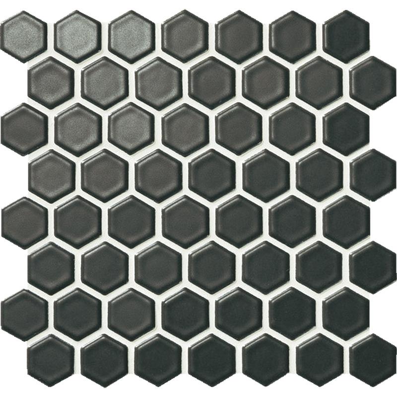 ASB-2219-K1[シート] 名古屋モザイク セリエネロ 22×19六角形[紙貼り] : asb-2219-k1 : ホームデザイン - 通販 - Yahoo!ショッピング