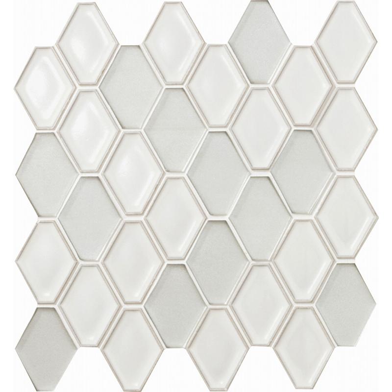 LIXIL LIXIL｜INAX デザイナーズタイルラボ ロサンジュ DTL-R/LSN-1[シート] 変形六角形平ネット張り ガラスモザイクタイル : ホームデザイン - 通販 ...