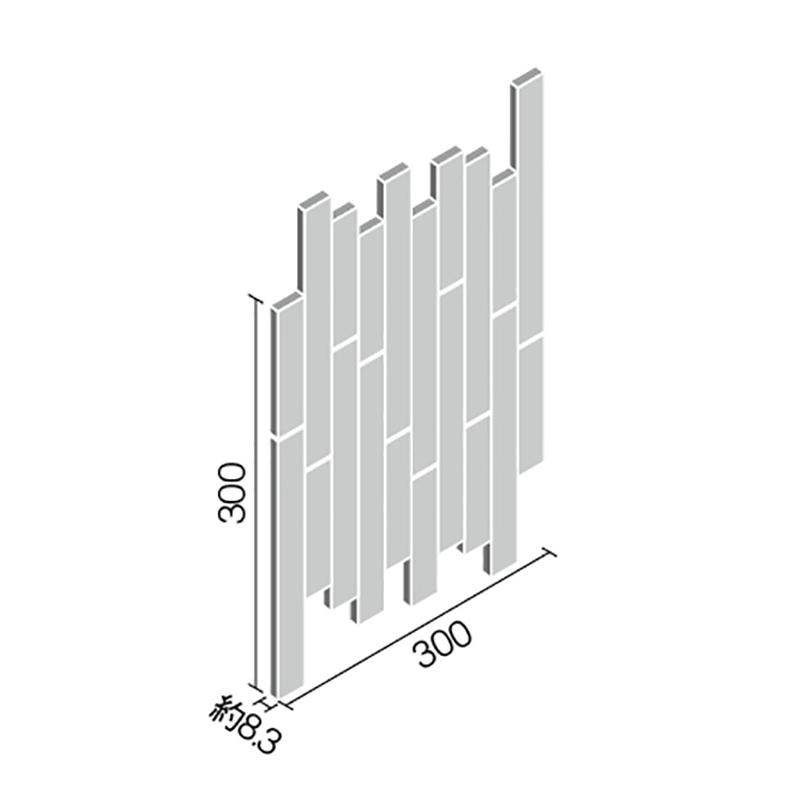 LIXIL DTL-R/MRG-色[シート] デザイナーズタイルラボ マルモガラス 異形状平ネット張り LIXIL｜INAX : ホームデザイン - 通販 - Yahoo!ショッピング