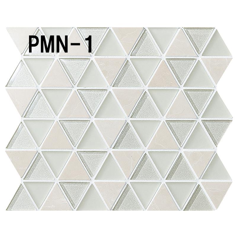 LIXIL LIXIL｜INAX DTL-R/PMN-色[シート] デザイナーズタイルラボ パールミックス NX 45三角形ネット張り : ホームデザイン - 通販 - Yahoo!ショッピング