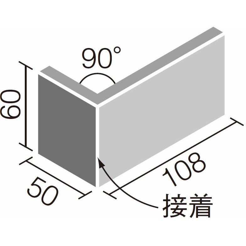 LIXIL ジェネラリック 小口曲（接着） GNR-12N/3 : ホームデザイン - 通販 - Yahoo!ショッピング