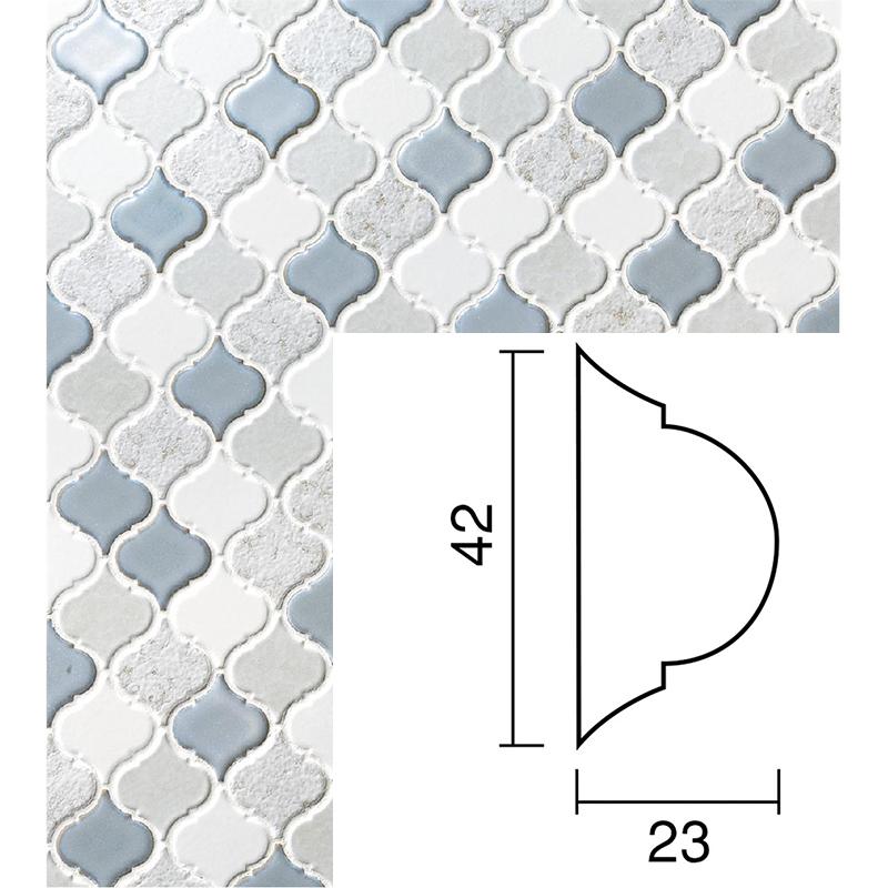 NLA-HM1-MIX-10[個] コラベル半マス縦 名古屋モザイク : ホームデザイン - 通販 - Yahoo!ショッピング