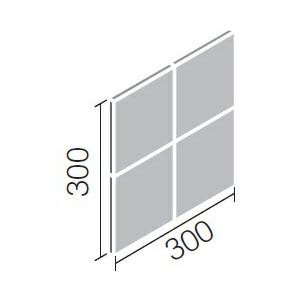 LIXIL ミスティパレット ブライト釉 150mm角ネット張り SPKC-150NET/B1016[シート] : ホームデザイン - 通販 - Yahoo!ショッピング