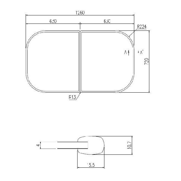LIXIL YFK-1375B(2)-K 1300用組フタ(2枚) LIXIL(INAX) : ホームデザイン - 通販 - Yahoo!ショッピング