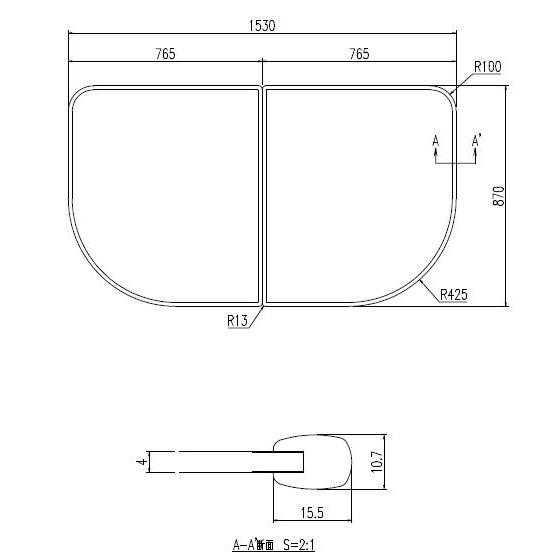 LIXIL YFK-1594B-K 1600用組フタ(2枚) LIXIL(INAX) : ホームデザイン - 通販 - Yahoo!ショッピング