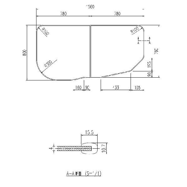 LIXIL LIXIL(INAX) 1600用組フタ(2枚) YFK-1676B(1)R : ホームデザイン - 通販 - Yahoo!ショッピング