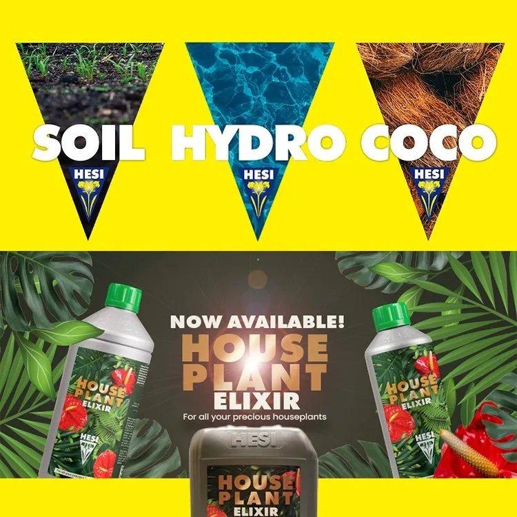 Hesi HousePlant Elixir（ハウスプラント エリクサー）1L : 室内園芸専門店 Home Grown - 通販 ...
