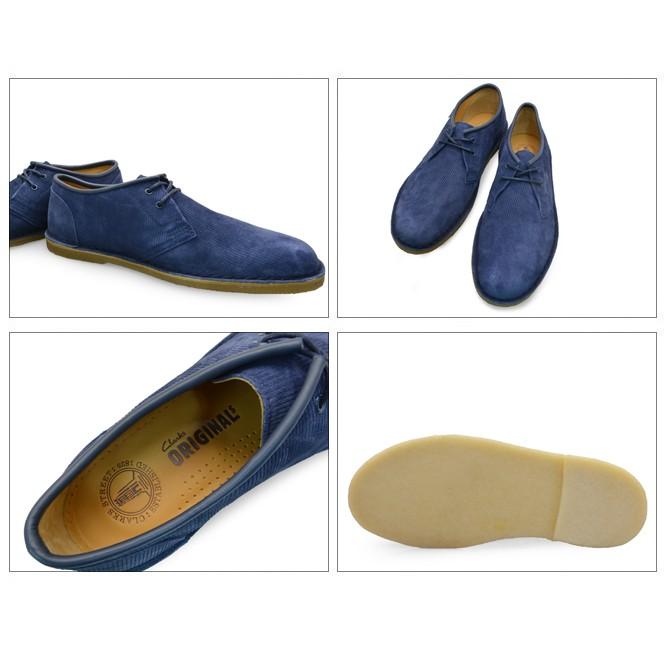 CLARKS (クラークス) ORIGINALS JINK オリジナルス ジンク 20356629 (NAVY SU) メンズ モカシン ...