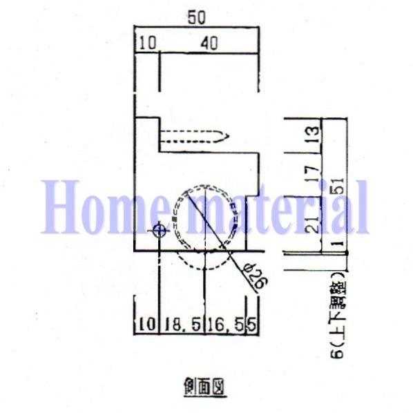 LIXIL 2個セット ノダ NODA 室内ドア 引き戸用金具 パーツ 調整戸車 下部用 品番：MPP7 MPPX7（新品番 MP-PX7) : homematerial - 通販 ...