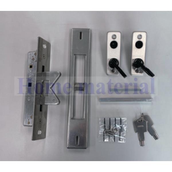 四国化成 エクステリア 補修部品 大型門扉 大型門扉用 交換用ツイン ラッチ錠 セット （簡易錠）OM-LPT5-BK ...