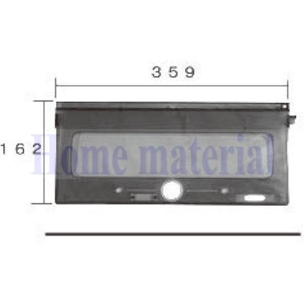 LIXIL 送料無料 TOEX 門まわり ポストサイン 裏フタ（U・N・S型1B用） GRY 商品コード : UPE01020A : homematerial - 通販 - Yahoo!ショッピング
