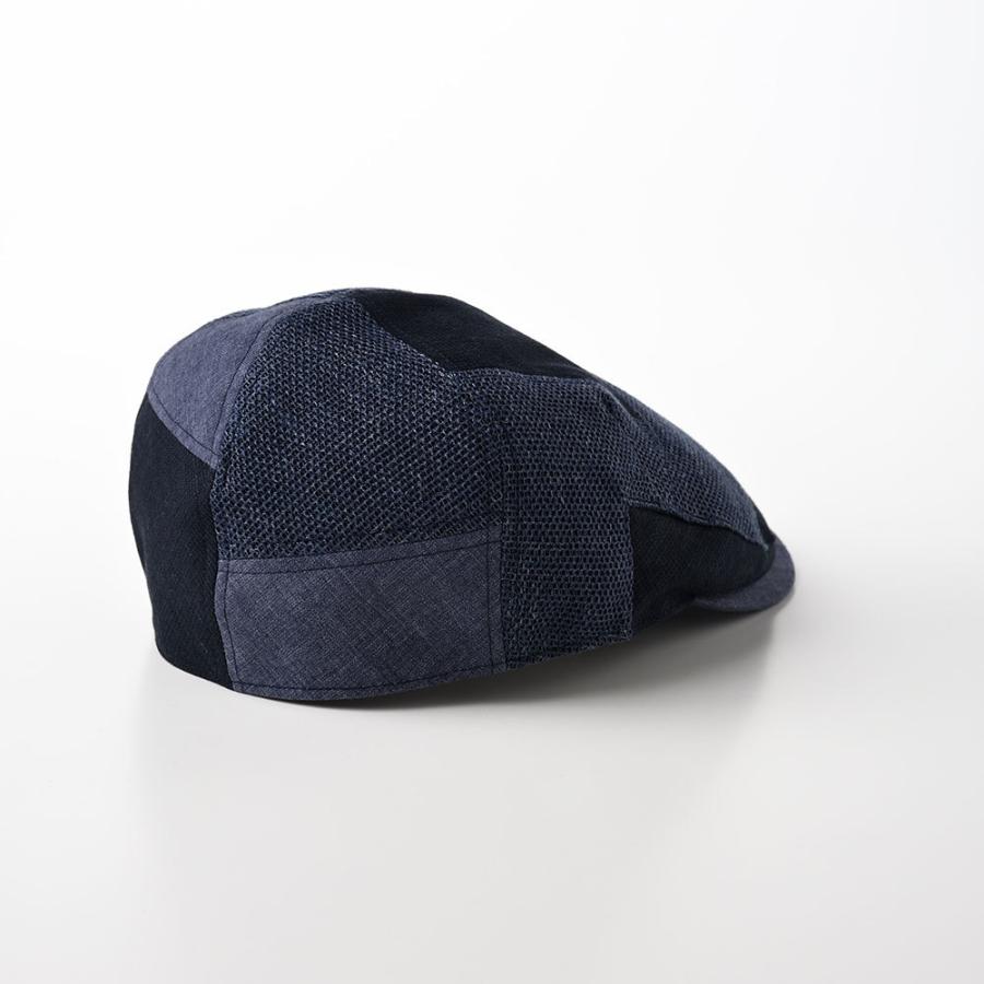 DAKS 帽子 ハンチング帽 キャップ メンズ 春夏秋冬 おしゃれ カジュアル Hunting Patchwork(ハンチング パッチワーク) D1665 ネイビー : メンズハット・帽子専門 ...