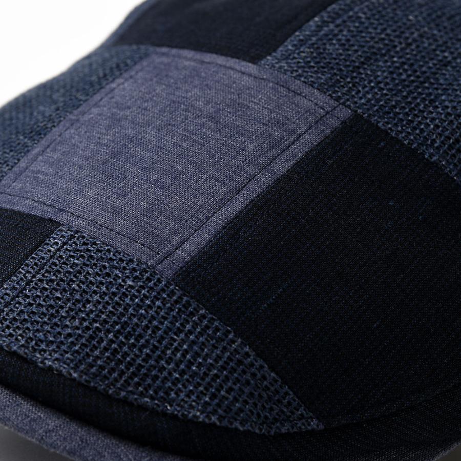 DAKS 帽子 ハンチング帽 キャップ メンズ 春夏秋冬 おしゃれ カジュアル Hunting Patchwork(ハンチング パッチワーク) D1665 ネイビー : メンズハット・帽子専門 ...