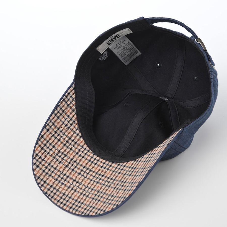 DAKS キャップ CAP メンズ レディース 帽子 オールシーズン 日本製 Cap Denim（キャップ デニム） D1805 インディゴ :d1805-indigo:メンズハット・帽子専門 ...