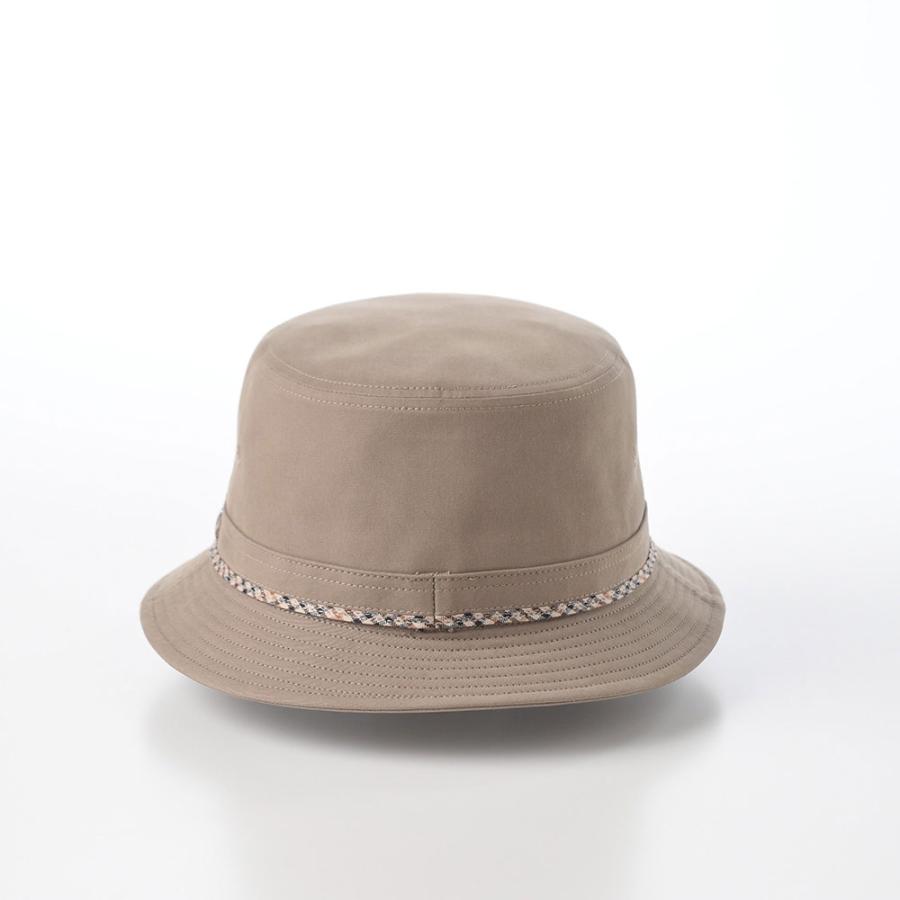 DAKS サファリハット バケット 帽子 メンズ 紳士帽 秋 冬 おしゃれ 無地 カジュアル Safari Peach Skin(サファリ ピーチスキン) D1901 ベージュ : メンズ ...
