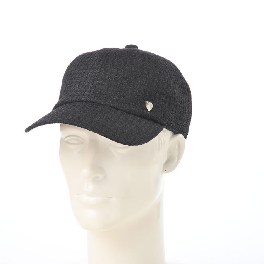 DAKS 帽子 メンズ レディース 普段使い Cap Houndstooth Jacquard（キャップ ハウンドトゥース ジャガード） D2039 チャコール : メンズハット・帽子専門店 ...