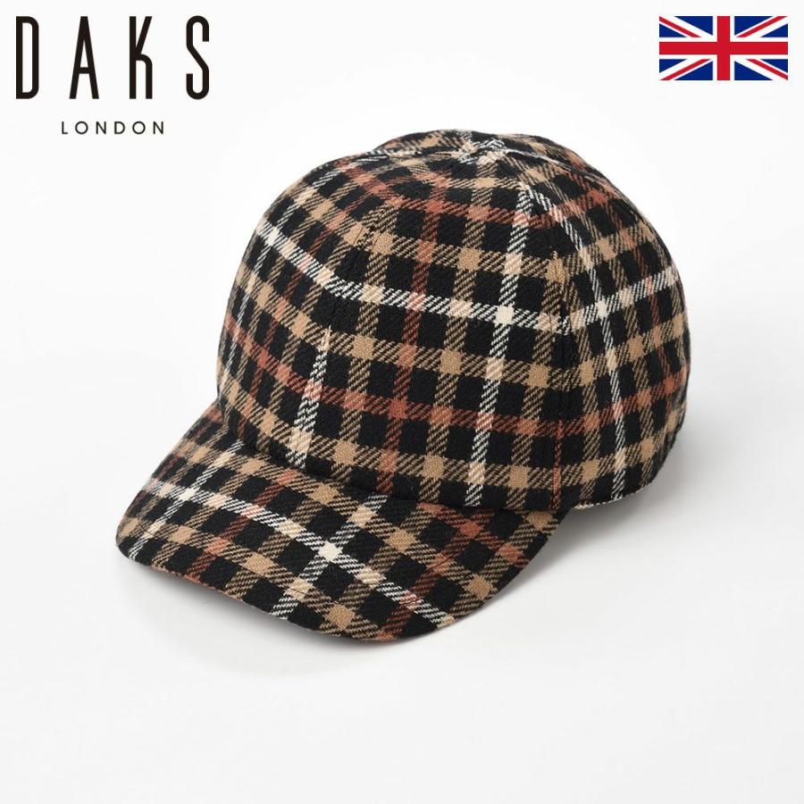 DAKS（ダックス） 帽子 メンズ レディース Cap Wool Tartan(キャップ ウールタータン) D3731 ブラックハウス 母の日 ...
