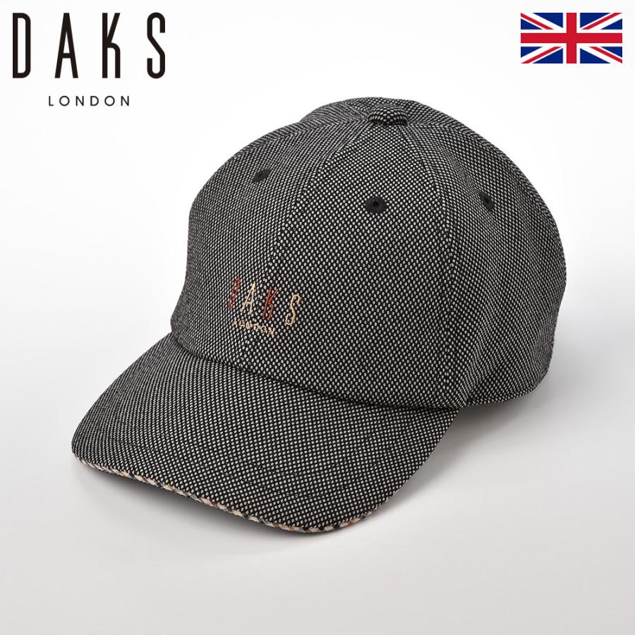 DAKS CAP キャップ メンズ 秋 冬 大きいサイズ レディース ベルト調節 バーズアイ D3755 チャコールグレー : メンズハット・帽子専門店 時谷堂 - 通販 - Yahoo!ショッピング