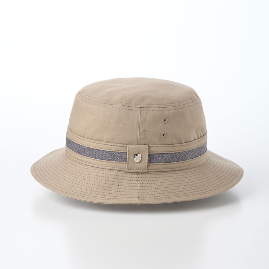 DAKS バケットハット 帽子 メンズ 大きいサイズ アウトドア Safari Peach Skin Oxford(サファリ ピーチスキン オックスフォード) D3894 ベージュ : メンズ ...