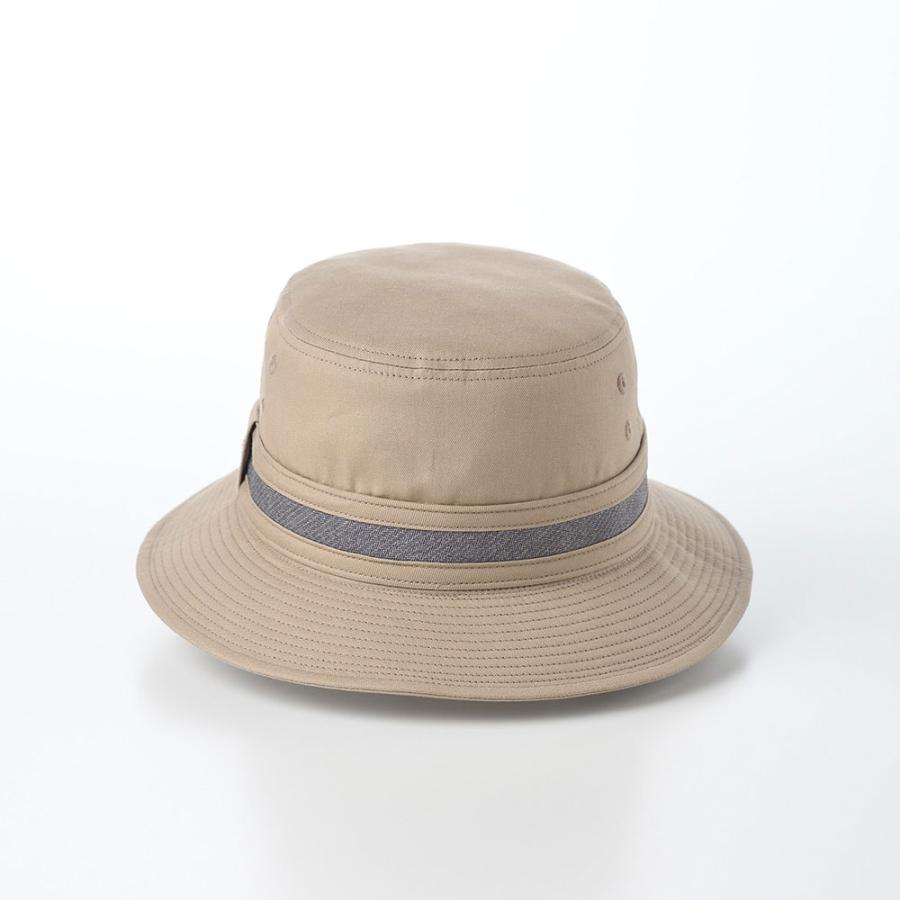 DAKS バケットハット 帽子 メンズ 大きいサイズ アウトドア Safari Peach Skin Oxford(サファリ ピーチスキン オックスフォード) D3894 ベージュ : メンズ ...