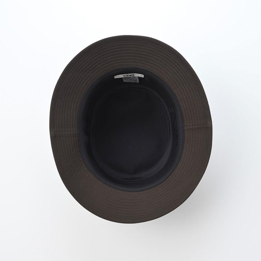 DAKS バケットハット 帽子 メンズ 大きいサイズ アウトドア Safari Peach Skin Oxford(サファリ ピーチスキン オックスフォード) D3894 ブラウン : メンズ ...