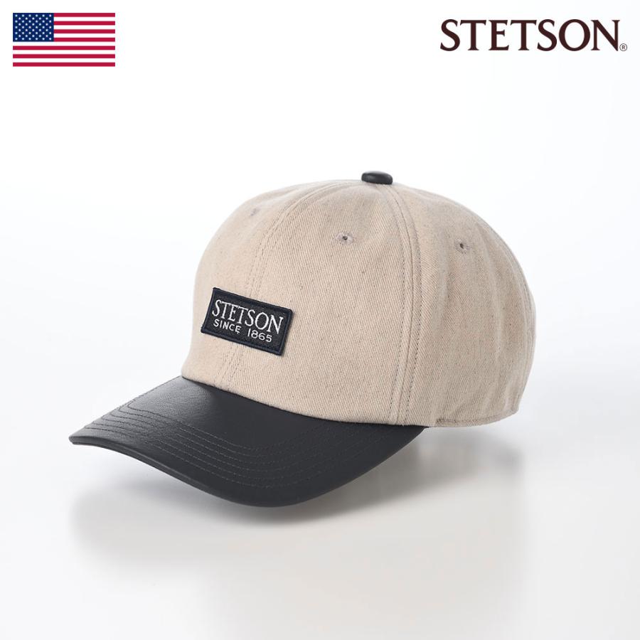STETSON 帽子 キャップ CAP 春 夏 メンズ ベースボールキャップ ブランド COMBINATION CAP（コンビネーション ...