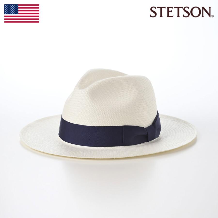 STETSON ステットソン パナマ帽 パナマハット 帽子 メンズ レディース BASIC PANAMA HAT（ベーシック パナマハット） SE783 ホワイト : メンズハット・帽子専門店 ...