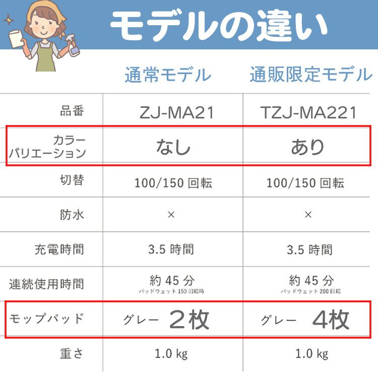 CCP (レビュー特典有)CCP Neo+（ネオプラス）コードレス回転モップクリーナー TZJ-MA221-GR 通販限定色 グレー グレージュ : ホームショッピング - 通販 ...