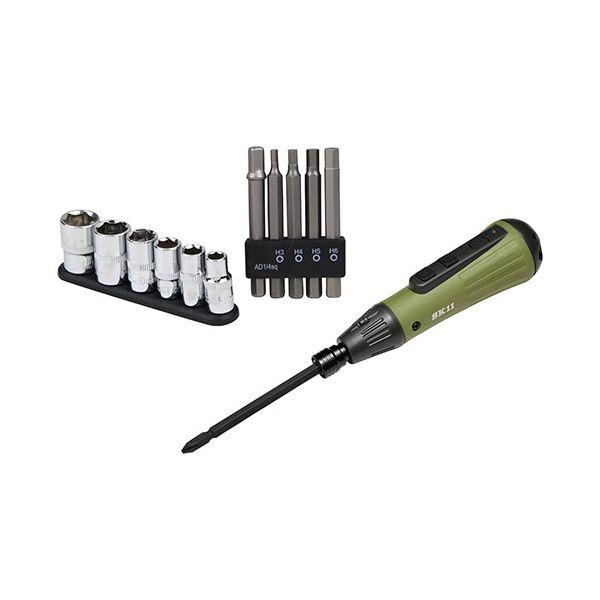 SK11 充電式デュアルドライバー + B-Mビットセット11PCS SDV-DUO-DG/BK SCB-108（ラッピング不可）（代引き不可） : ホームショッピング - 通販 ...