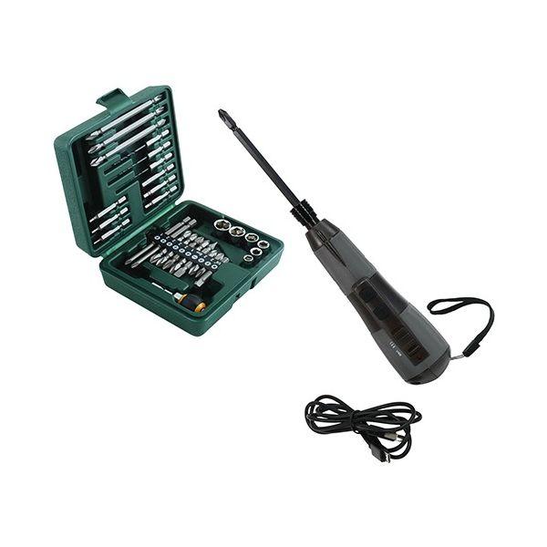 SK11 充電式デュアルドライバーNEO + ビット＆ソケット29PCS SSD-37VDLN/B BS-4（ラッピング不可）（代引き不可 ...